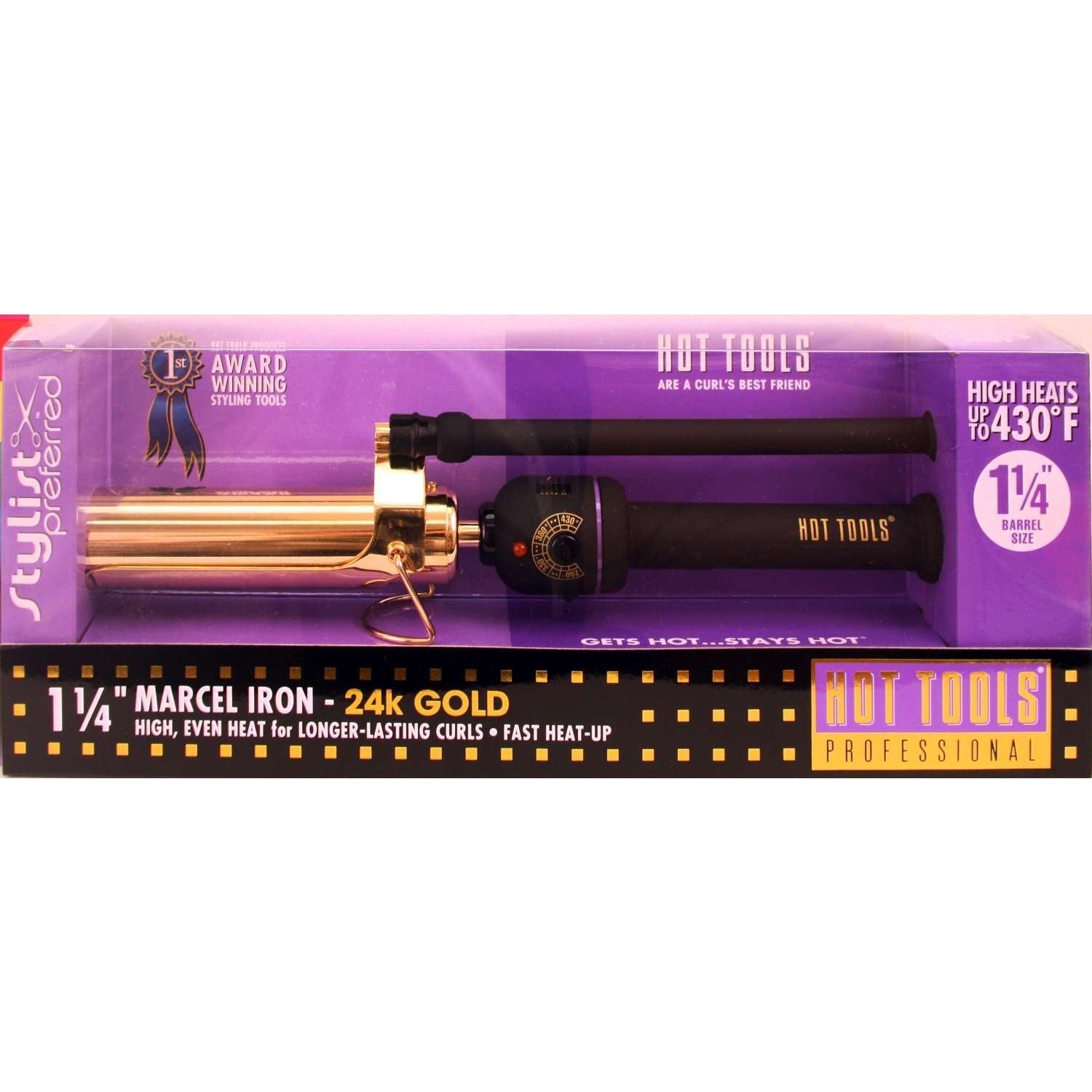 Hot Tools Gold Marcel Curling Iron – My Beauty Plug